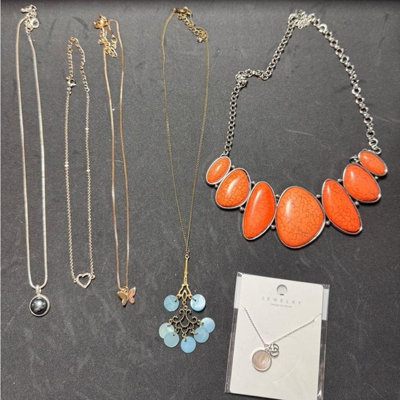 Jewelry | 6 Piece Necklace Bundle Mixed Styles | Poshmark